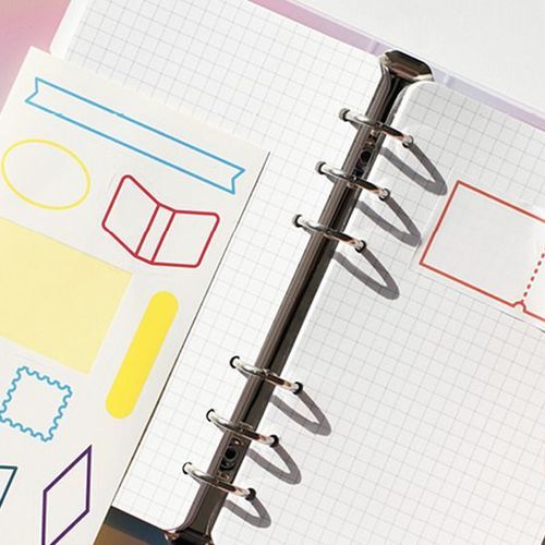 MochiThings: Rainbow 6 Ring A6 Planner