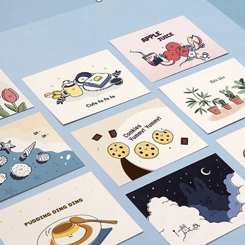 MochiThings: Cute Illustration Postcard
