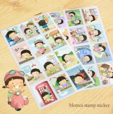 MochiThings: Momoi Stamp Sticker