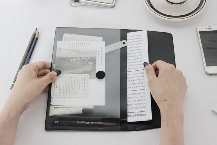 MochiThings: A5 Vintage Document Pocket