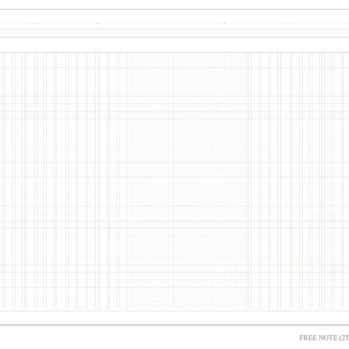 MochiThings: Large Basic Monthly Planner