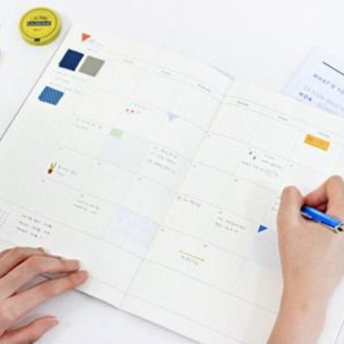 MochiThings: Large Basic Monthly Planner