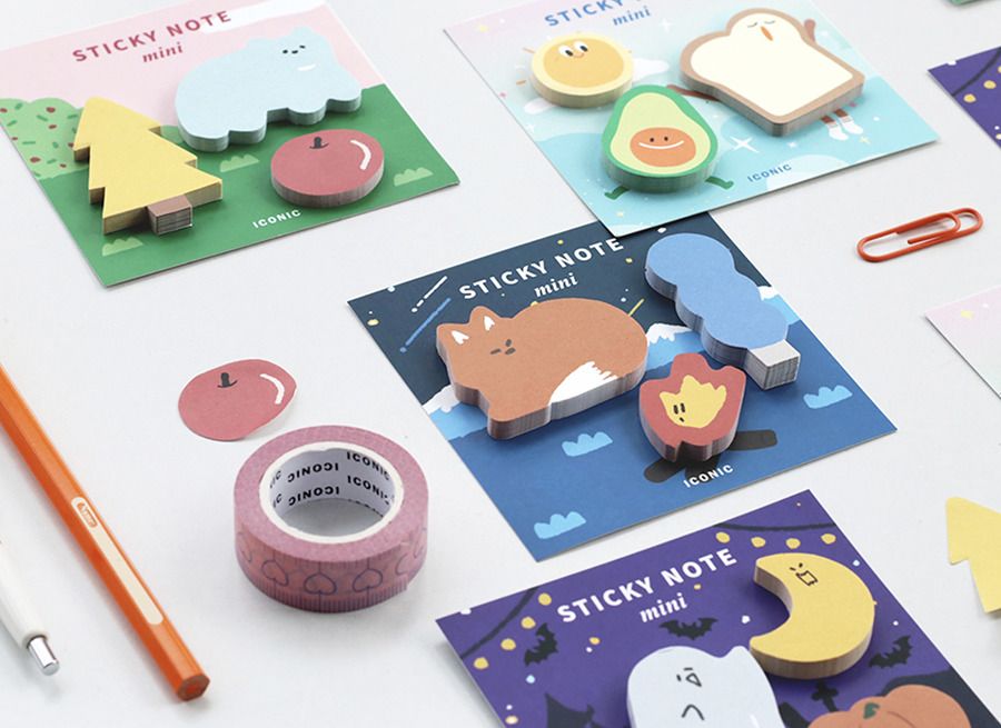 MochiThings: Mini Friends Sticky Note