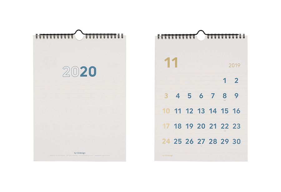 MochiThings: 2020 Large Basic Wall Calendar