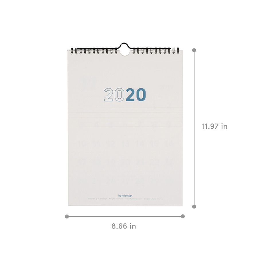 MochiThings: 2020 Large Basic Wall Calendar