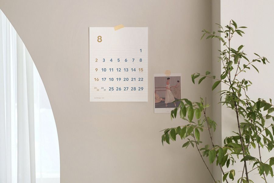 MochiThings: 2020 Large Basic Wall Calendar