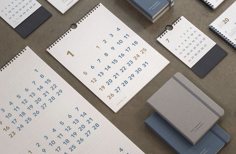 MochiThings: 2020 Large Basic Wall Calendar