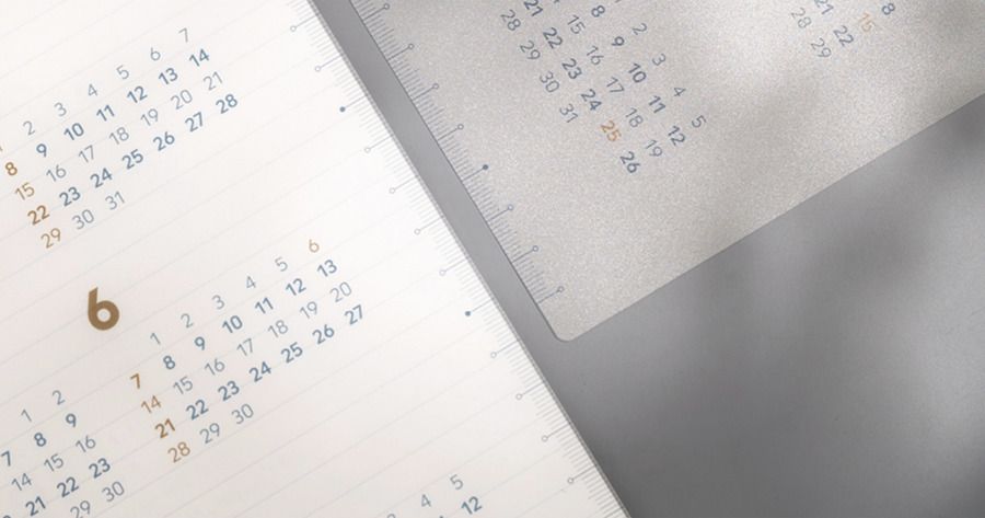 MochiThings: 2020 Wide Basic Desk Planner