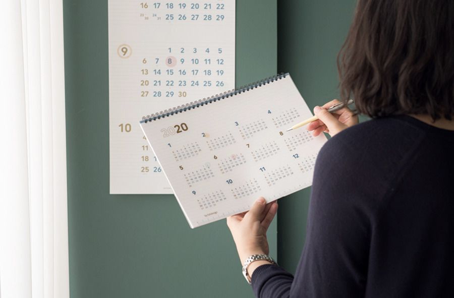 MochiThings: 2020 Wide Basic Desk Planner