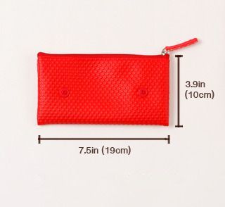 MochiThings: Small Colorful Block Button Pouch