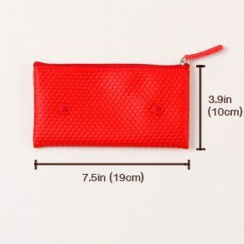 MochiThings: Small Colorful Block Button Pouch