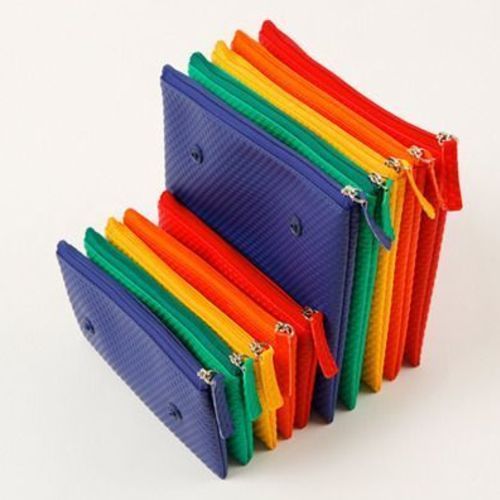 MochiThings: Small Colorful Block Button Pouch