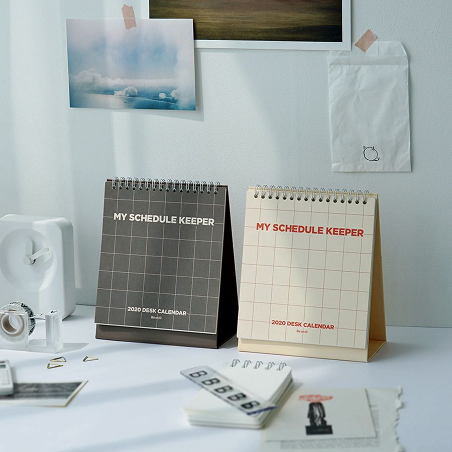 MochiThings: 2020 My Schedule Keeper Desk Calendar