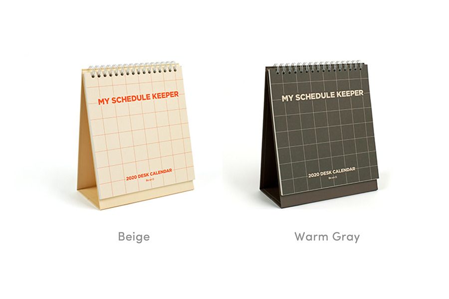 MochiThings: 2020 My Schedule Keeper Desk Calendar