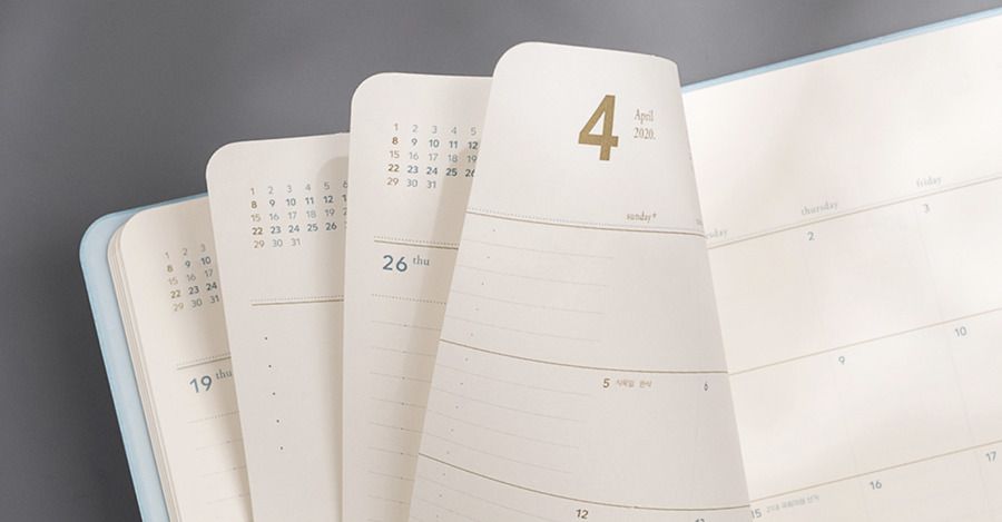 MochiThings: 2020 Slim & Wide Weekly Planner