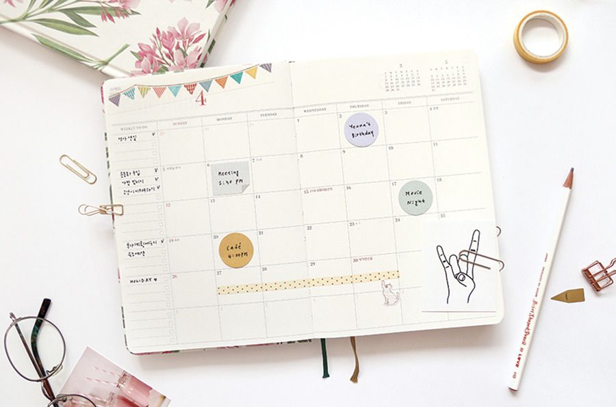 MochiThings: 2020 Florence Daily Planner
