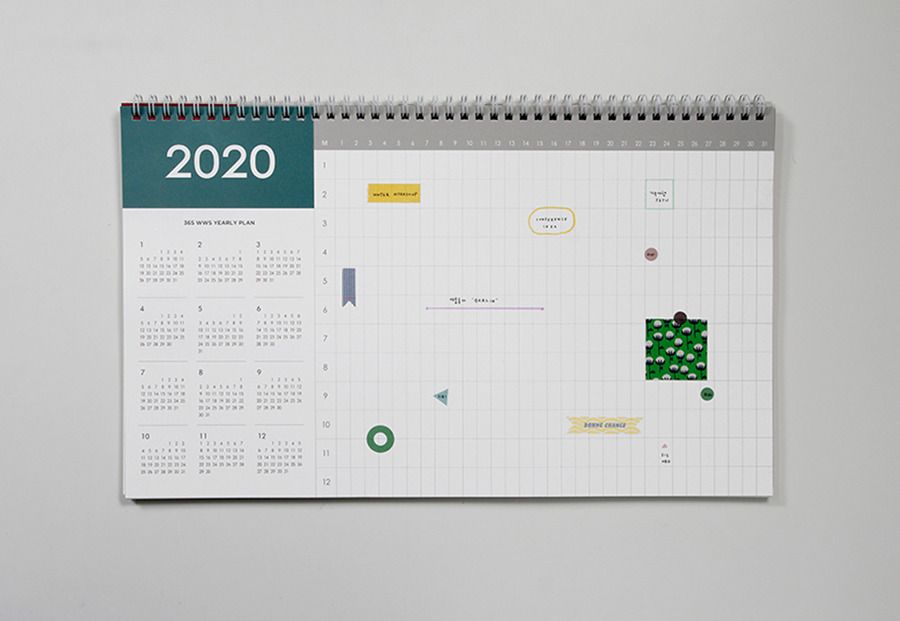 MochiThings: 2020 Large Worldwide Desk Scheduler