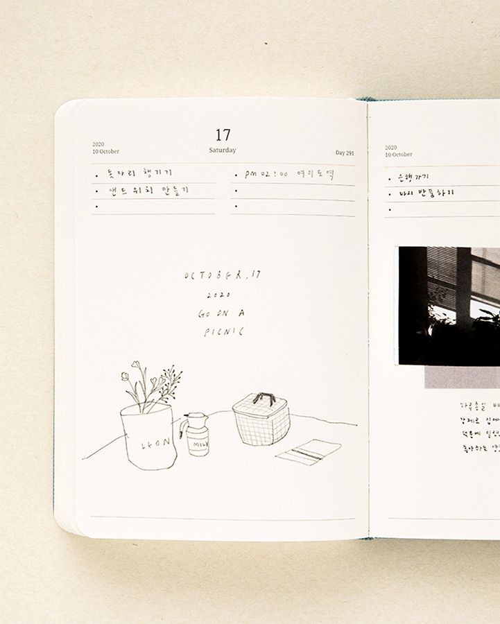 MochiThings: 2020 Object Daily Planner