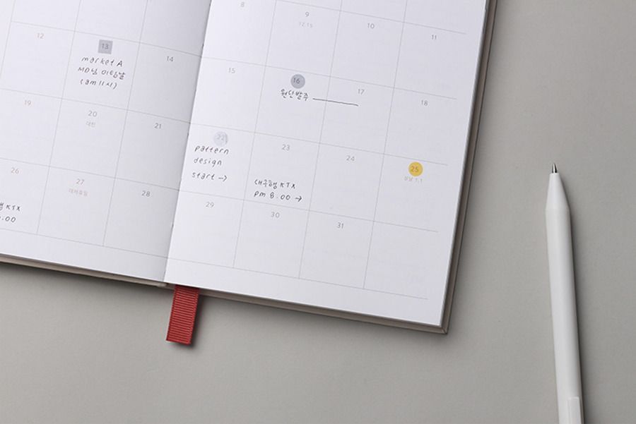 MochiThings: 2020 Small Handmade Weekly Planner