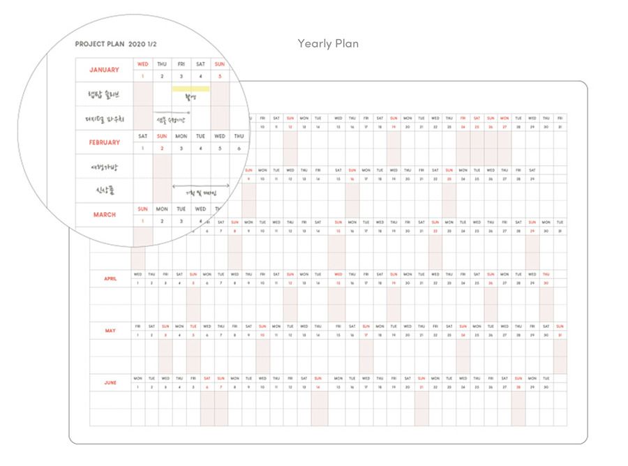 MochiThings: 2020 Brilliant Daily Planner