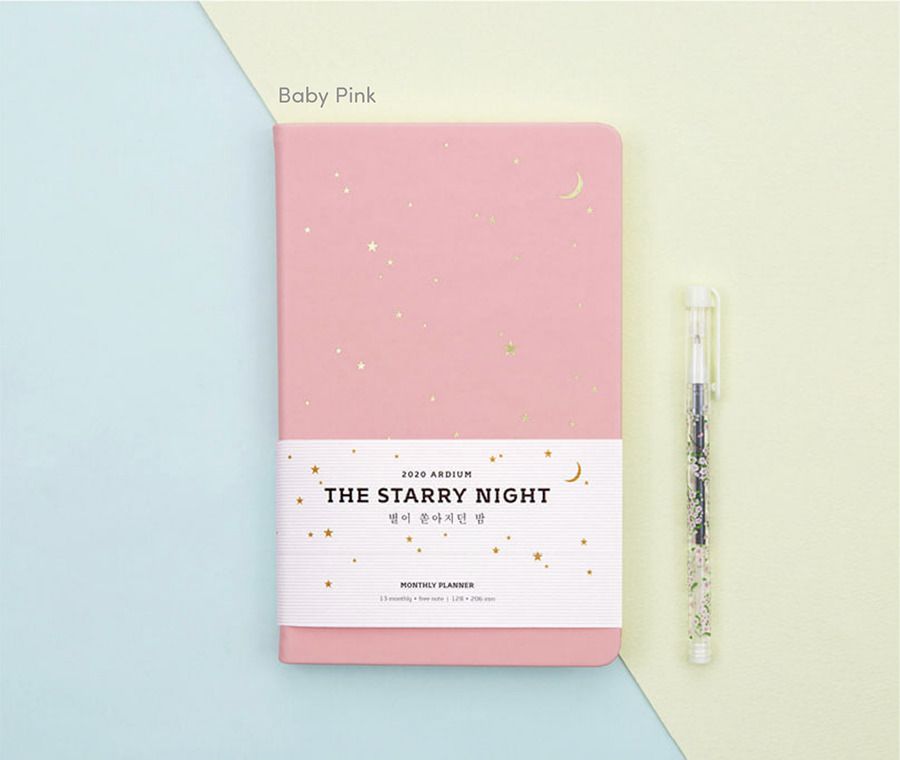 MochiThings: 2020 The Starry Night Monthly Planner