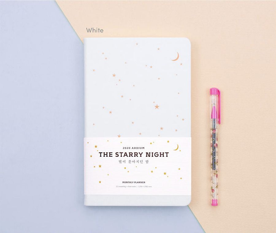 MochiThings: 2020 The Starry Night Monthly Planner