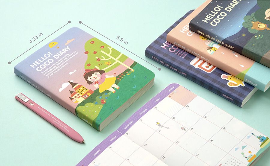 MochiThings: 2020 Hello Coco Diary Planner