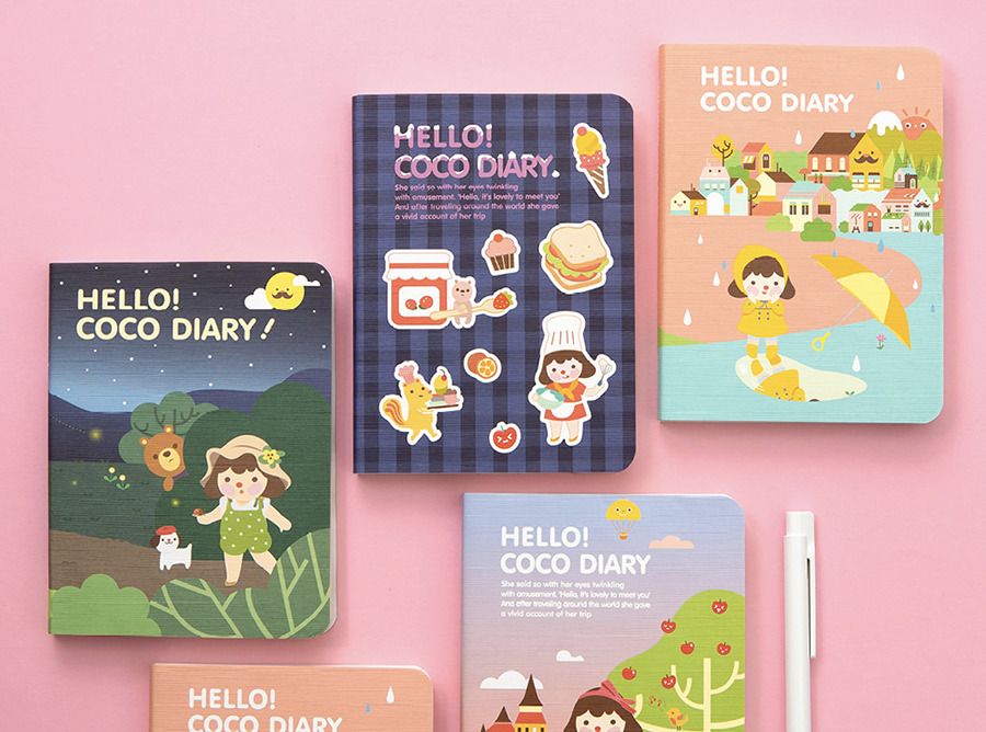 MochiThings: 2020 Hello Coco Diary Planner