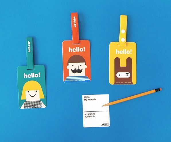 MochiThings: Hello Luggage Tag