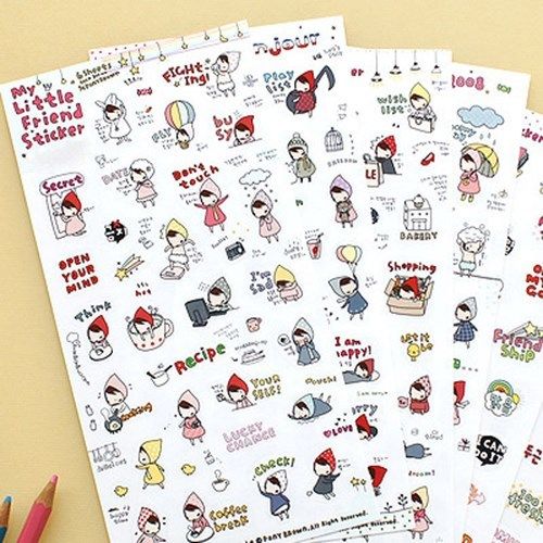 MochiThings: My Little Friend Deco Sticker Set