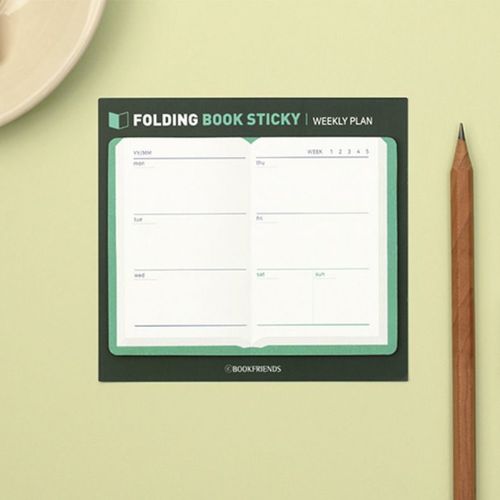 MochiThings: Foldable Book Sticky Note