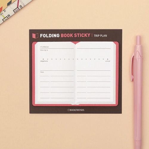 MochiThings: Foldable Book Sticky Note
