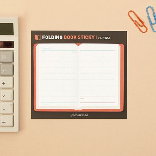 MochiThings: Foldable Book Sticky Note