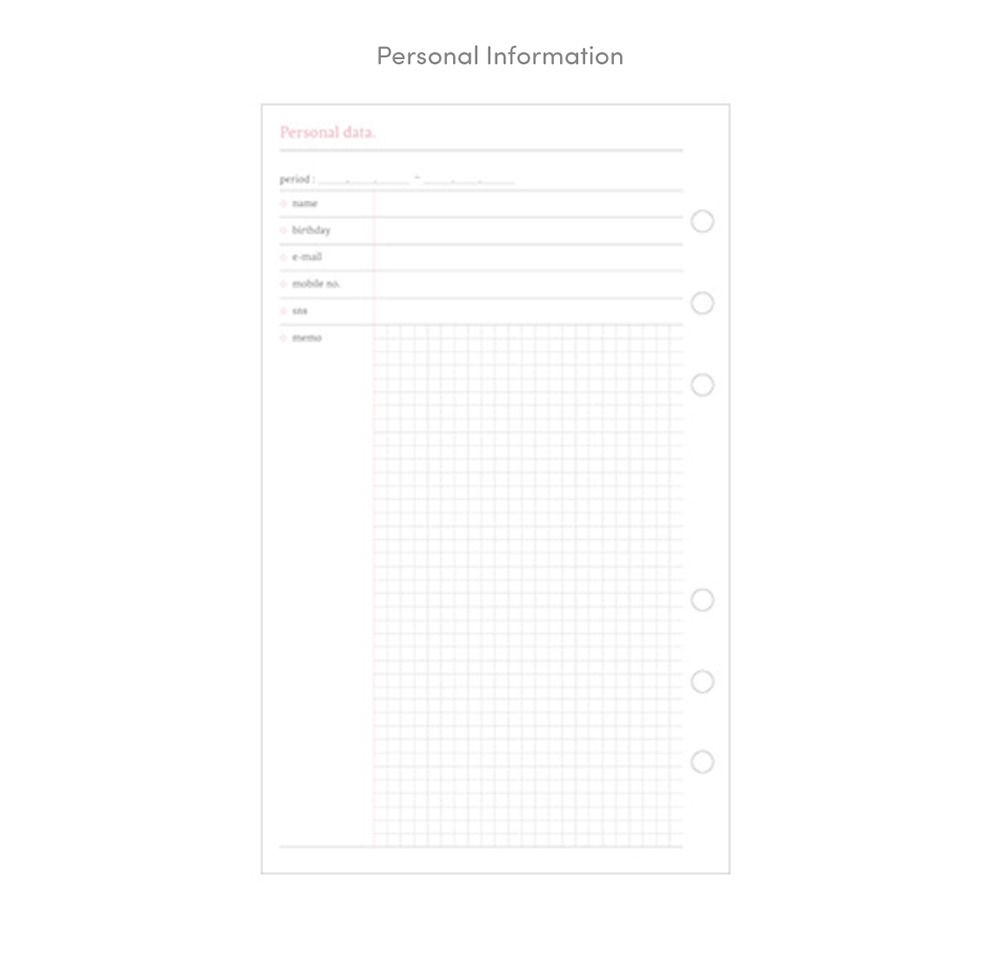 MochiThings: Neon Retro 6 Ring A6 Planner