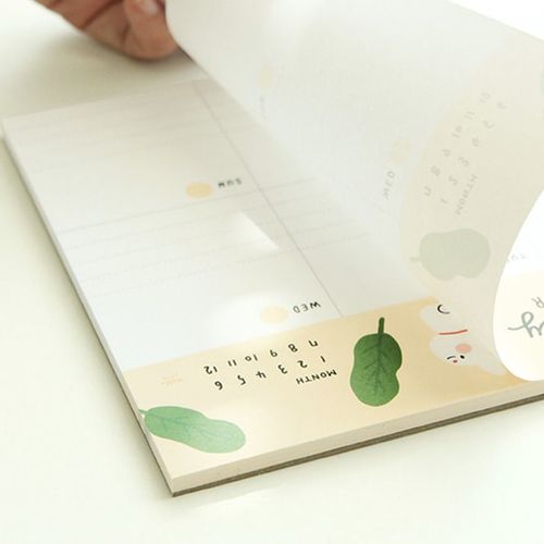 MochiThings: Hello Jane Weekly Schedule Pad