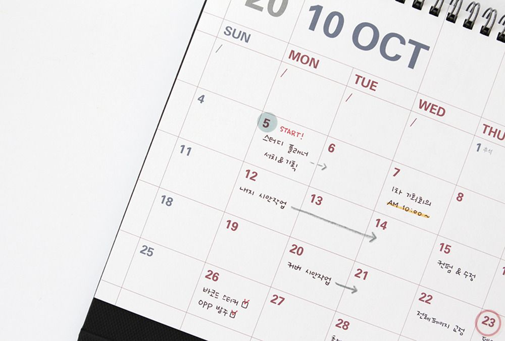 MochiThings: 2020 Prism Desk Calendar