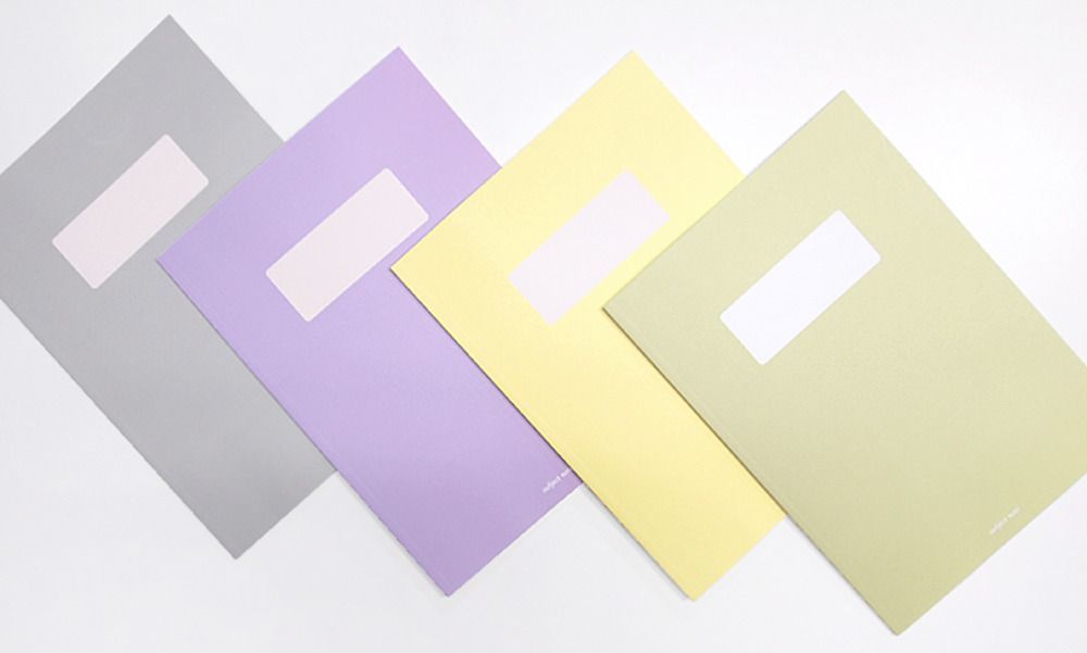 MochiThings: Pastel Simple Lined Notebook (Random)