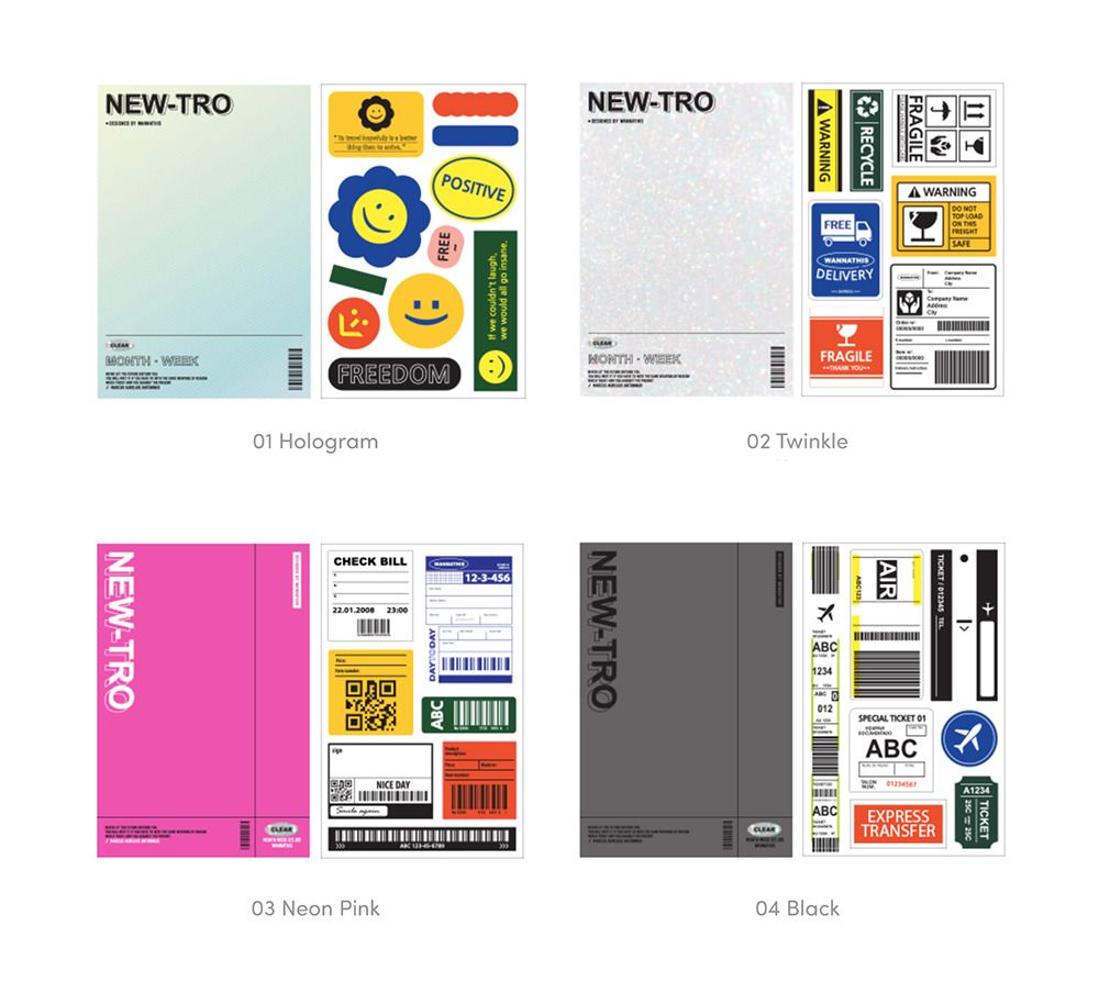 MochiThings: Newtro Deco Planner