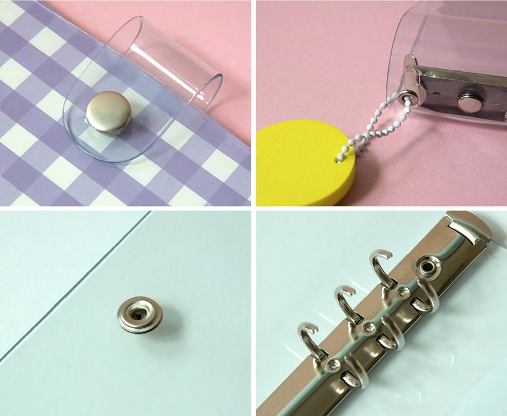 MochiThings: Transparent 6 Ring A5 PVC Binder