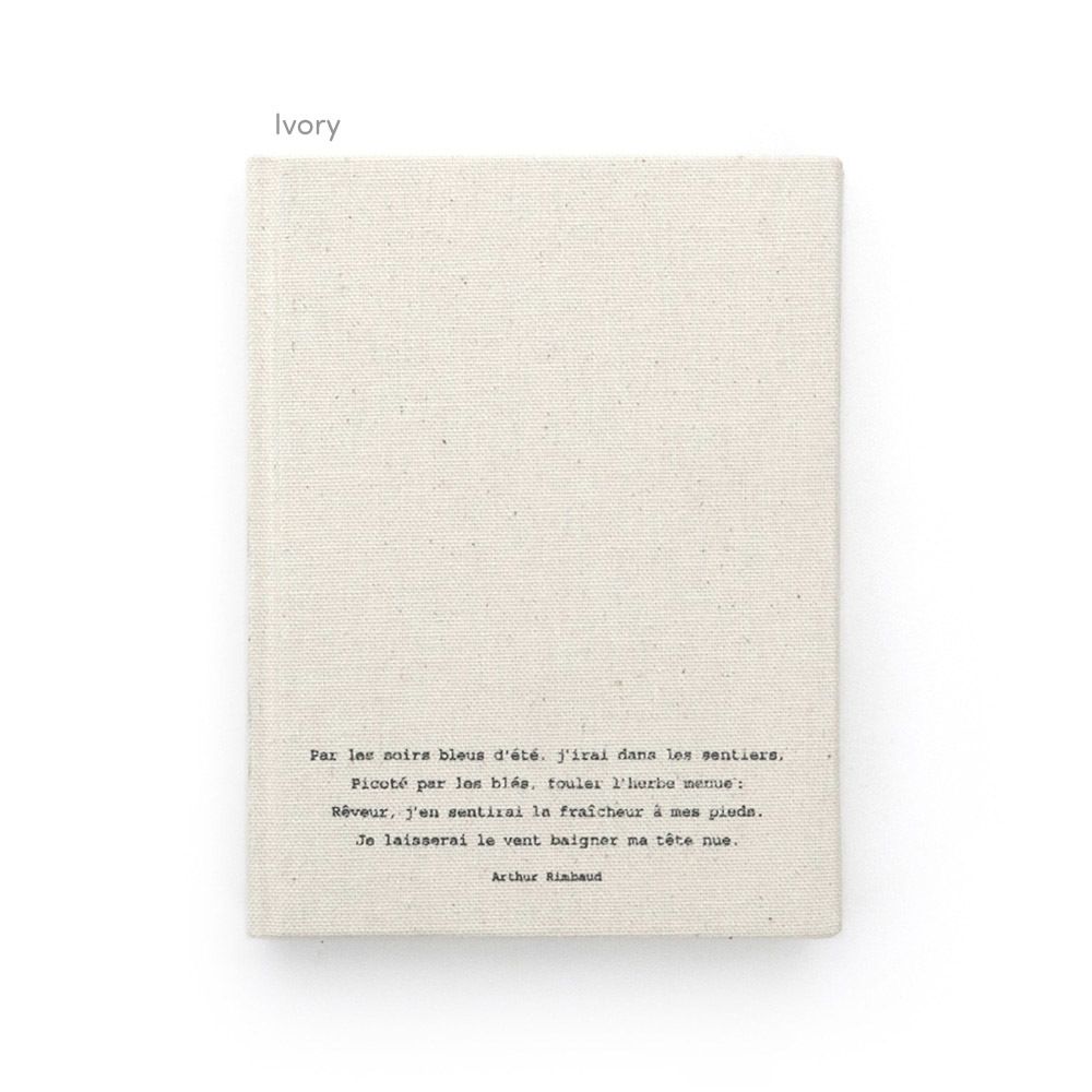 MochiThings: Natural Canvas Plain Notebook