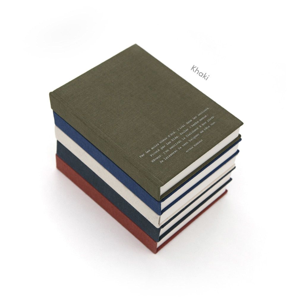 MochiThings: Natural Canvas Plain Notebook