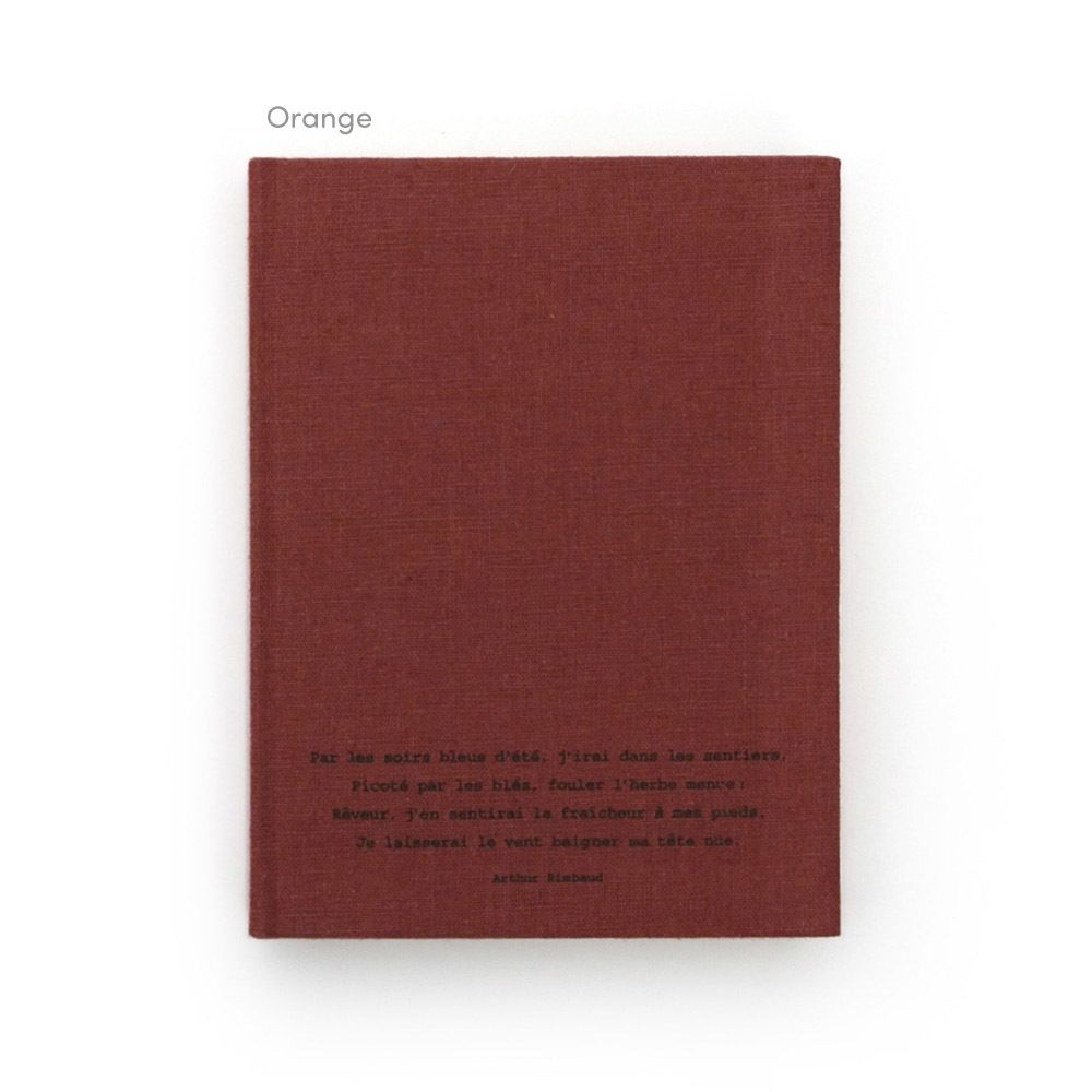 MochiThings: Natural Canvas Plain Notebook
