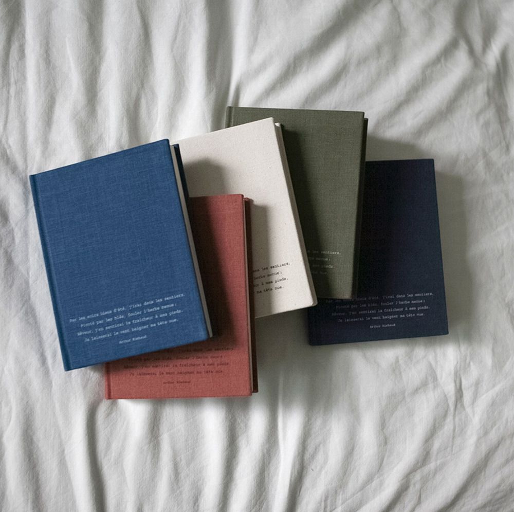 MochiThings: Natural Canvas Plain Notebook