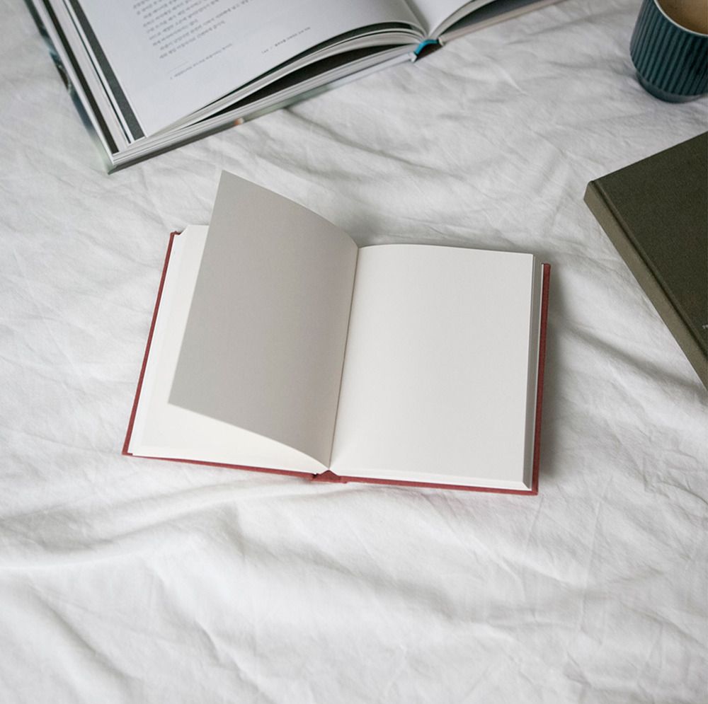 MochiThings: Natural Canvas Plain Notebook