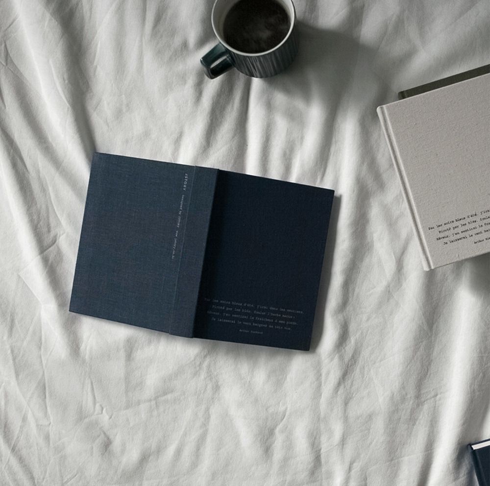 MochiThings: Natural Canvas Plain Notebook