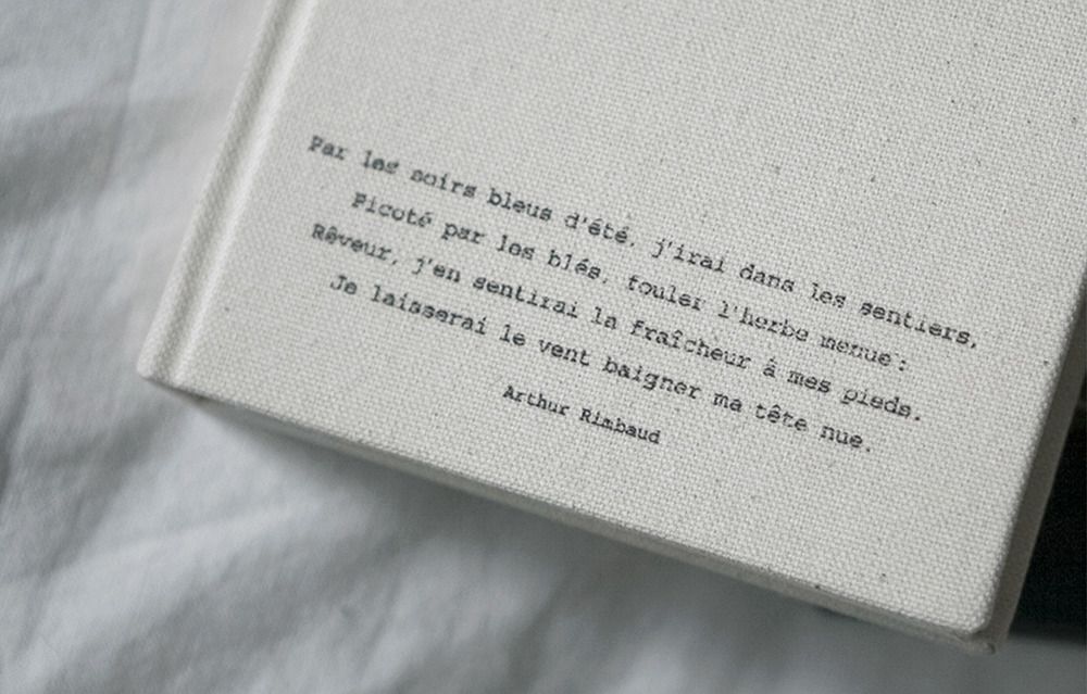 MochiThings: Natural Canvas Plain Notebook