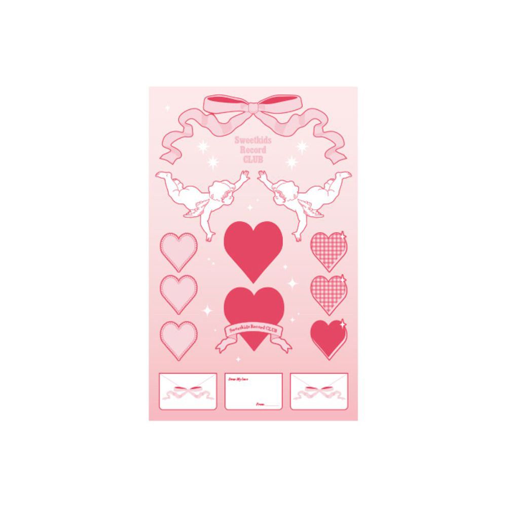 MochiThings: Heart Room Deco Sticker