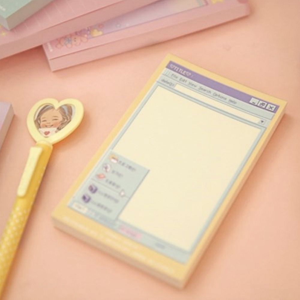MochiThings: Pastel Retro Memo Pad