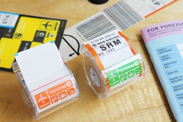 MochiThings: Baggage Tag Sticky Note Roll