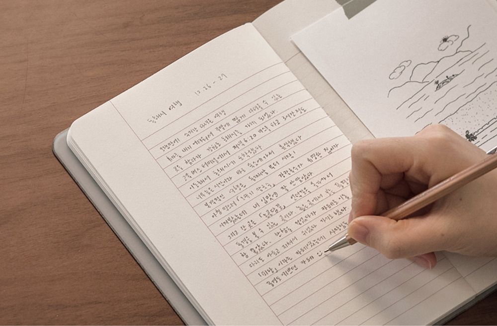 MochiThings: The Way of Writing Lined Notebook